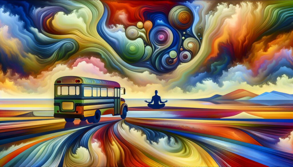 Riding on a bus spiritual meaning